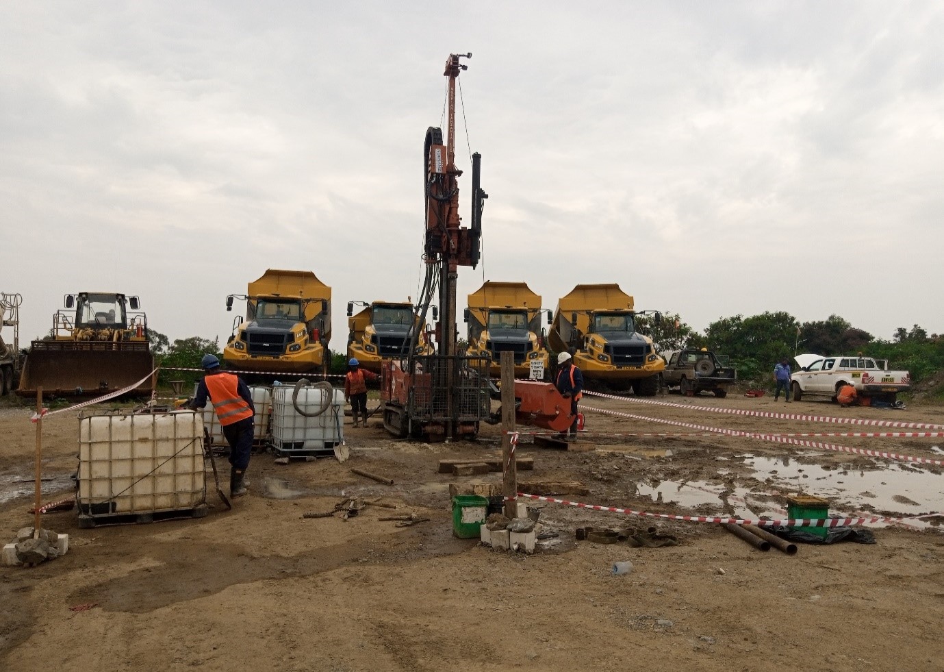 GEOTECHNICAL INVESTIGATION – FILTERED CAKE RECEIVING SHADE, PASTE PLANT ...